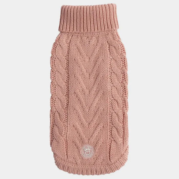 Classic Cable Knit Dog Sweater | Exclusively large dog sweaters – Pit ...