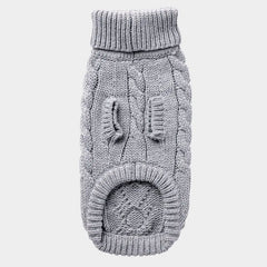 Classic Cable Knit Dog Sweater | Exclusively large dog sweaters – Pit ...