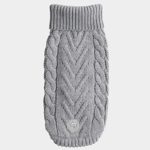 Classic Cable Knit Dog Sweater | Exclusively large dog sweaters – Pit ...